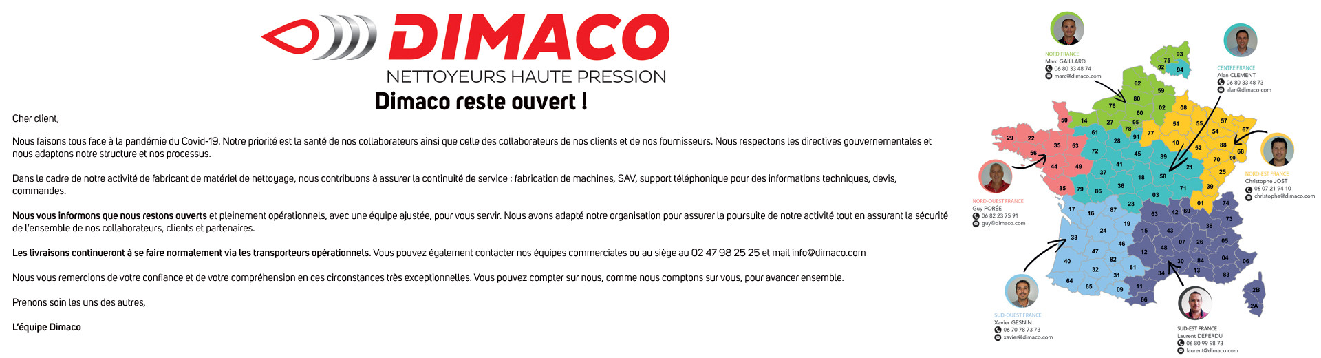 DIMACO | Nettoyeurs haute pression - Dimaco