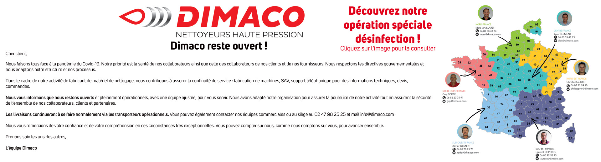 DIMACO | Nettoyeurs haute pression - Dimaco